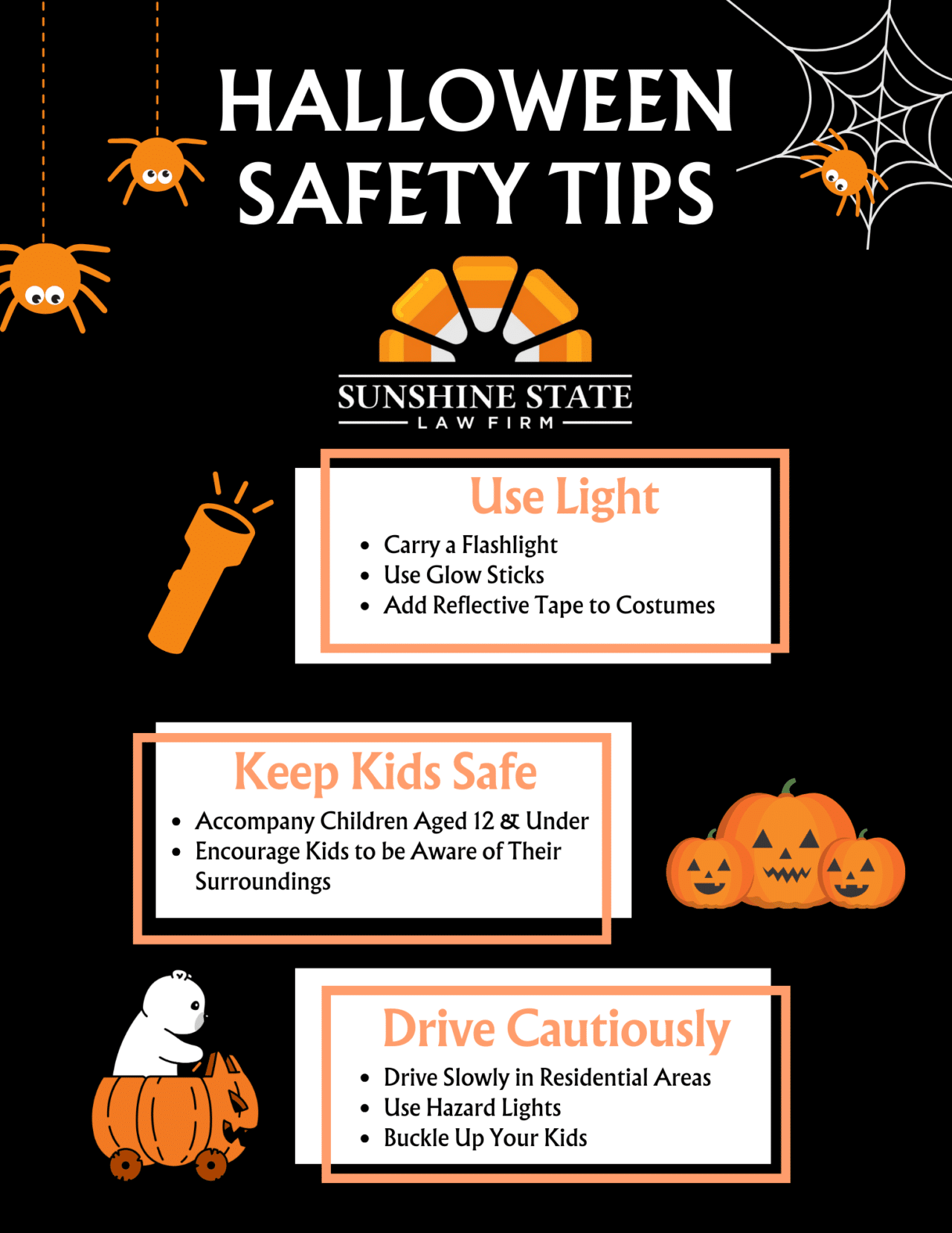 Halloween Safety Tips - Sunshine State Law Firm